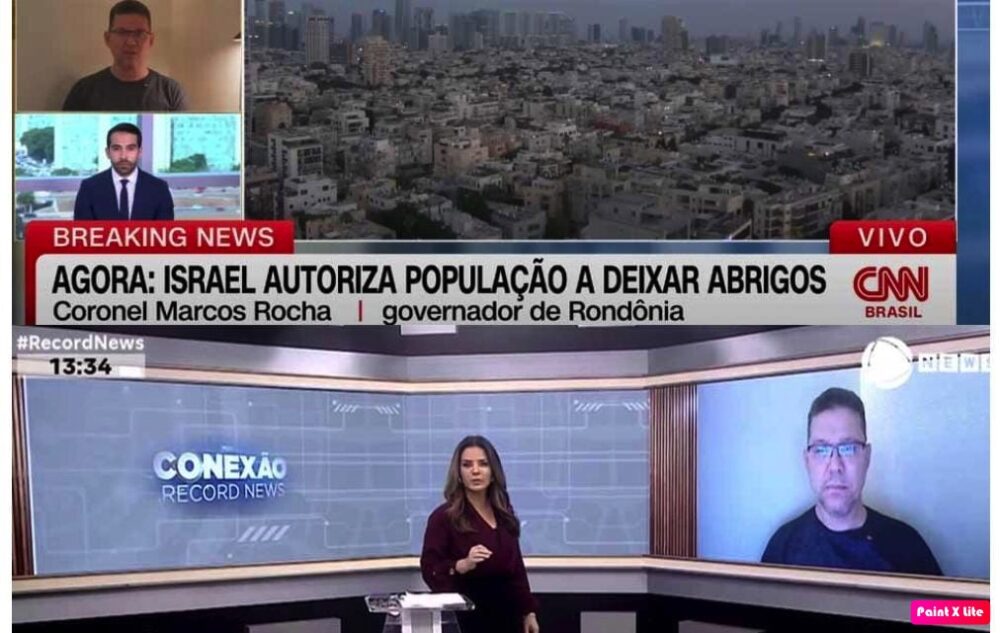 Marcos Rocha detalha permanência em Israel durante entrevistas à CNN e ...