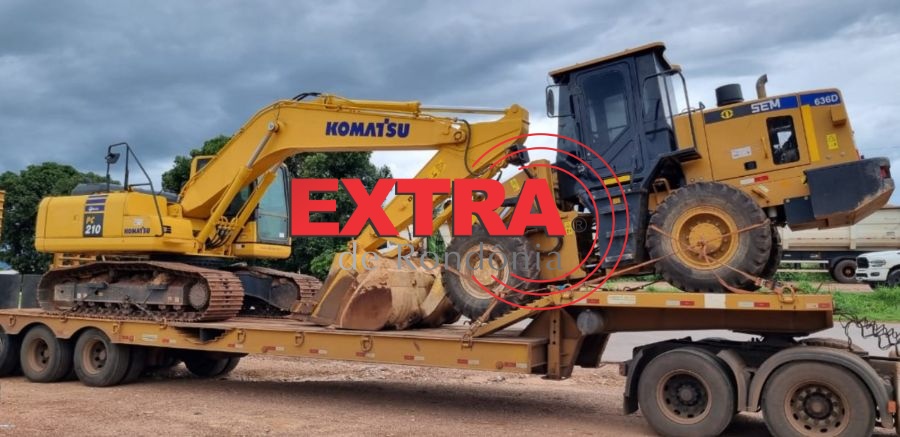 Operação integrada recupera em RO máquinas pesadas furtadas em GO ...